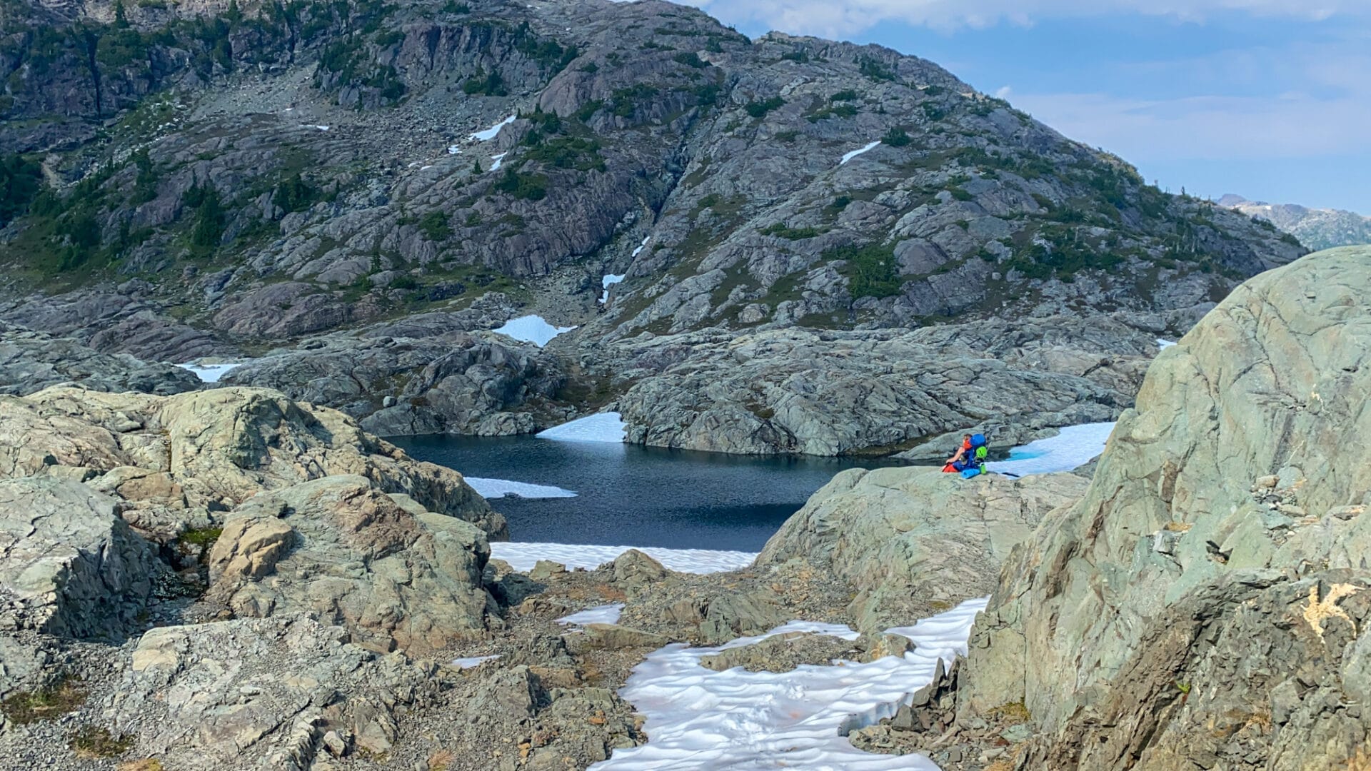 Traverse Take Two: Flower Ridge Towards Harmston And Tzela Lake - We ...